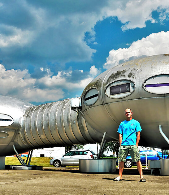 ufo shaped house ohio ftr