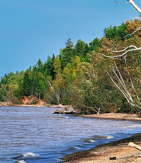 undeveloped wisconsin lake beach ftr