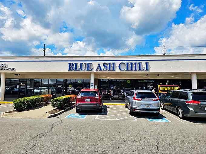 Blue Ash Chili's unassuming storefront hides a treasure trove of comfort food that's been drawing crowds for decades.