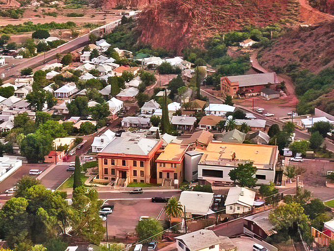 Clifton nestles between dramatic red cliffs, a hidden gem where historic buildings and modern life coexist in surprising harmony.