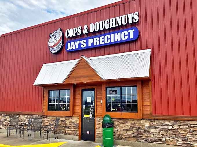 The crimson fortress of flavor stands proudly in Gaylord, Michigan &ndash; where the only thing being arrested is your appetite.