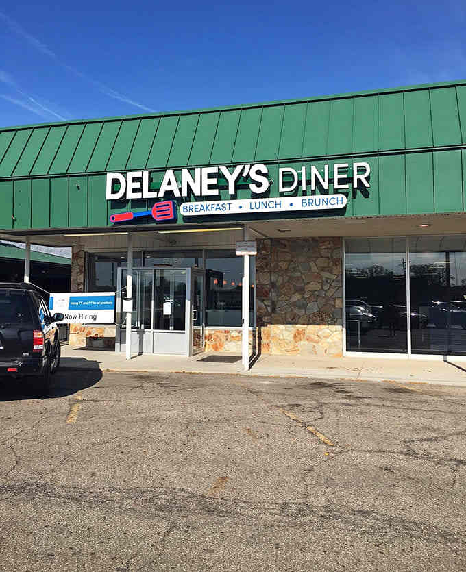 That green roof and stone facade might not scream "best Reuben in the Midwest," but that's exactly what makes this place perfect.