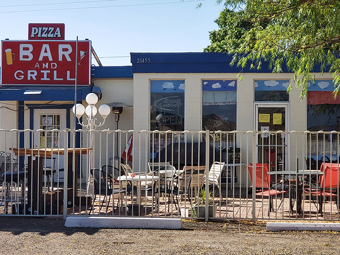 The unassuming exterior hides culinary treasures within &ndash; like finding a diamond in the rough along Route 66's storied path.