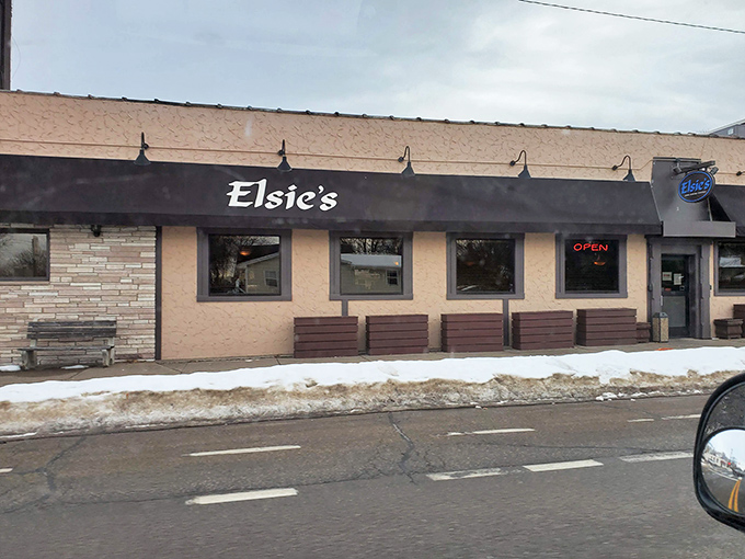 Elsie's exterior welcomes hungry bowlers with understated charm &ndash; a culinary speakeasy hiding in plain sight.