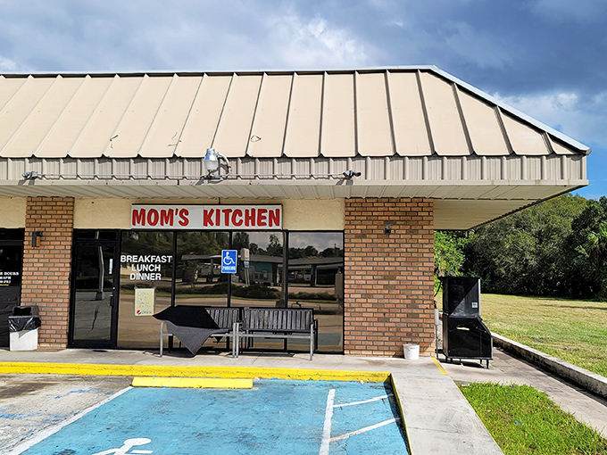 The unassuming exterior of Mom's Kitchen belies the culinary treasures within &ndash; like finding a diamond in a strip mall setting.