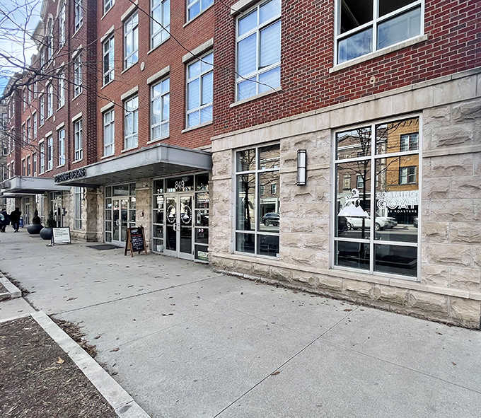 The unassuming brick and stone exterior of Roaming Goat Coffee belies the flavor wonderland waiting inside this Columbus gem.