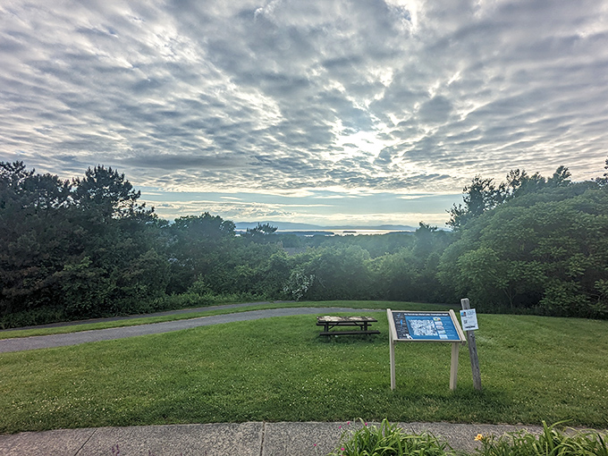 Overlook Park: Where Vermont shows off its good side without even trying &ndash; a peaceful oasis with views that'll make your Instagram followers green with envy.