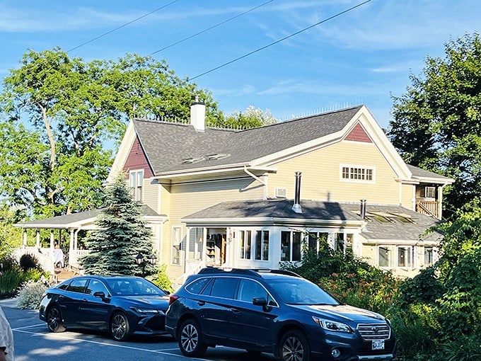 A charming yellow farmhouse that houses culinary magic &ndash; proof that extraordinary experiences often hide in ordinary-looking packages.