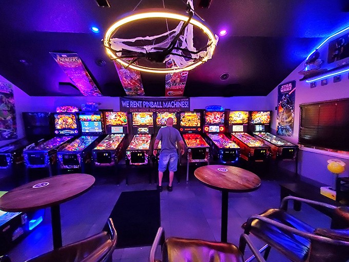 Reboot Arcade & Bar: Where neon dreams and childhood memories collide in a cottage-turned-gaming paradise that serves nostalgia on tap.