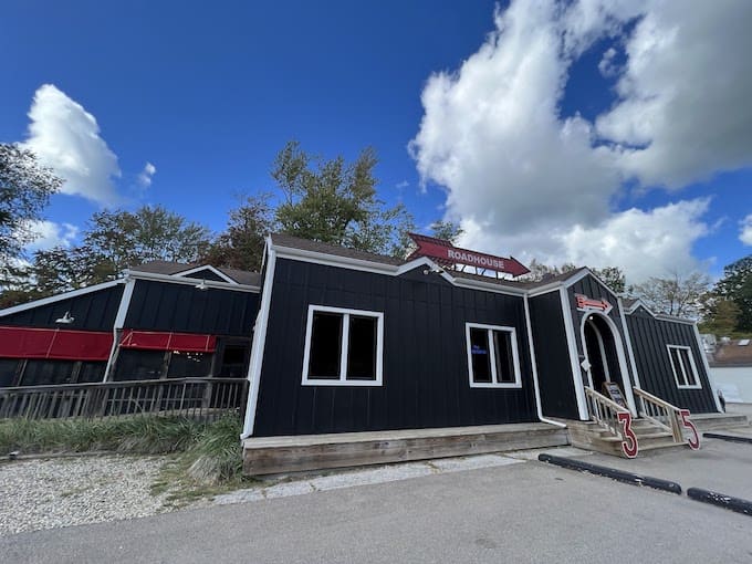 That unassuming black exterior hides some of Michigan's best barbecue, proving you can't judge a restaurant by its facade.