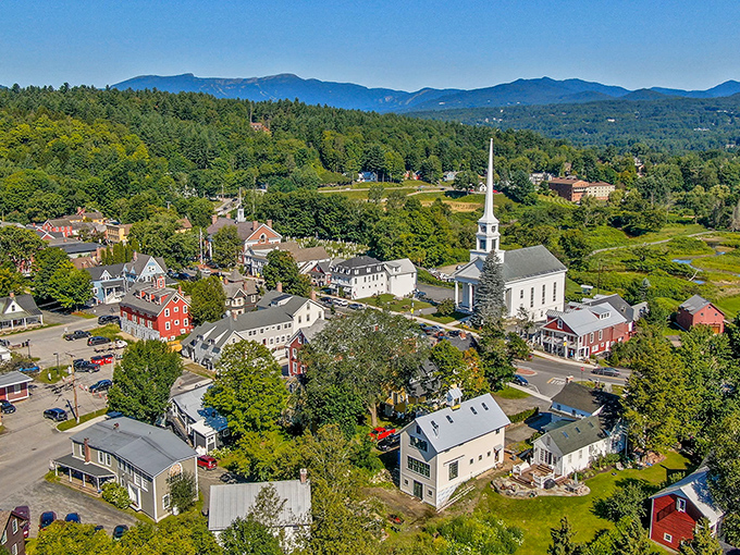 Stowe's picture-perfect village nestled beneath Vermont's Green Mountains &ndash; where postcard views come standard with every visit.