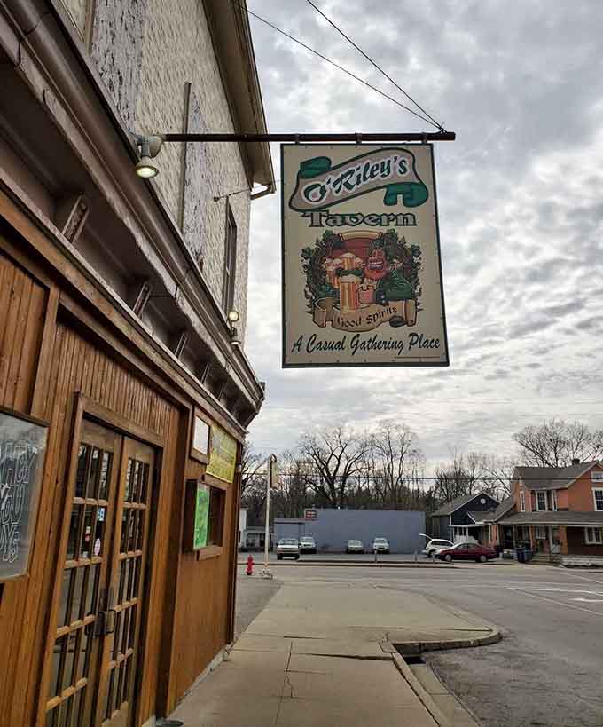 The unassuming exterior hides one of Brookville's best-kept secrets, where locals gather for legendary wings.