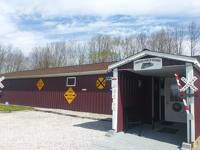 The unassuming exterior of Corner Field Museum hides a world of wonder within &ndash; like finding Narnia in a train depot!