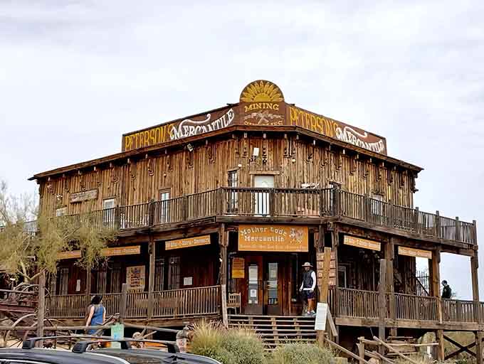 This Old West facade isn't just for show, it's your gateway to some of Arizona's finest fudge and a shopping experience worth the desert drive.