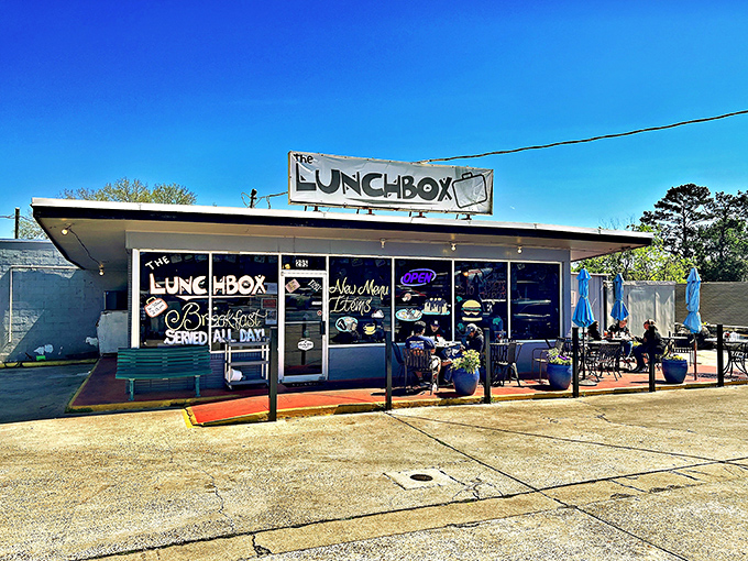 The Lunchbox: Where breakfast dreams come true in an unassuming package. This little Tallahassee gem proves big flavors come in small buildings.
