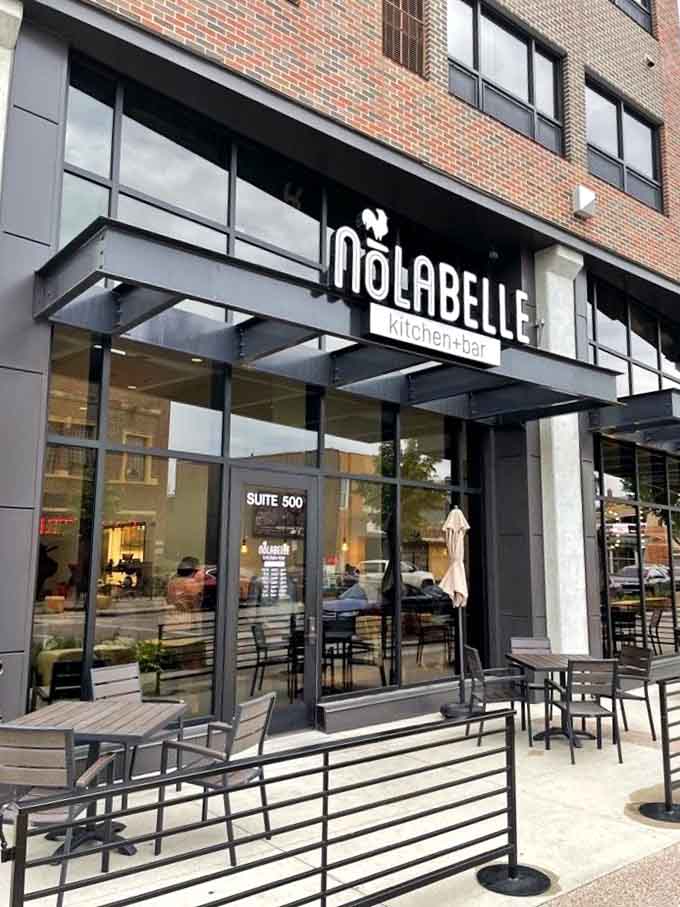 The modern storefront of Nolabelle Kitchen + Bar beckons downtown Mankato diners with promises of culinary adventures that'll make your taste buds do a happy dance.
