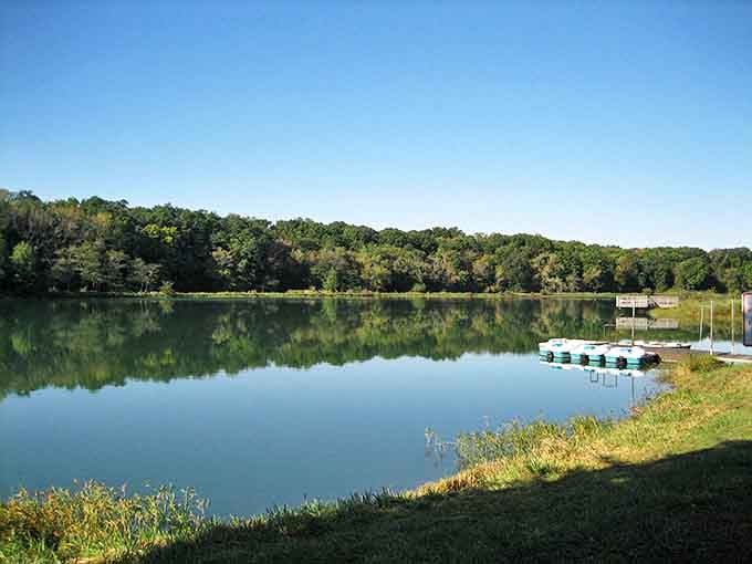 Silver Springs State Fish and Wildlife Area welcomes visitors with the kind of understated charm that suggests great things lie beyond that sign.