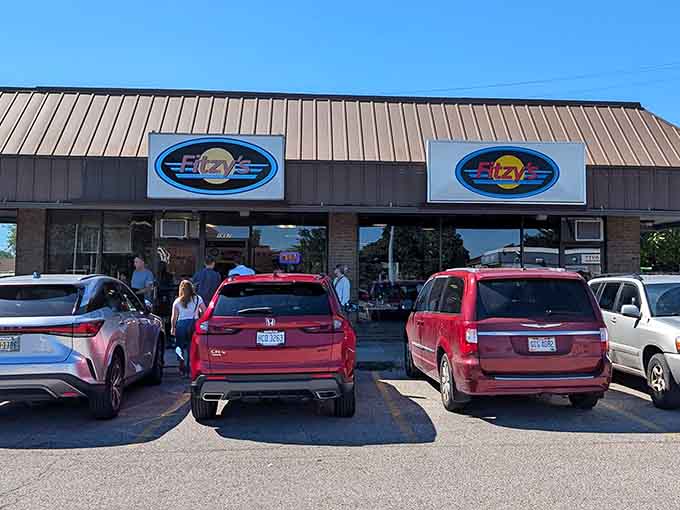 That packed parking lot tells you everything you need to know about what's waiting inside those doors.