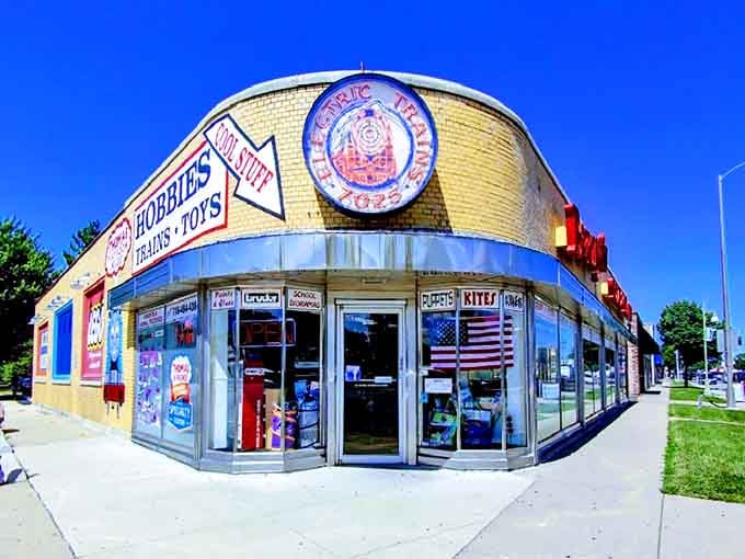 That retro storefront hits different when you realize it's not trying to be retro, it's just been awesome this whole time.