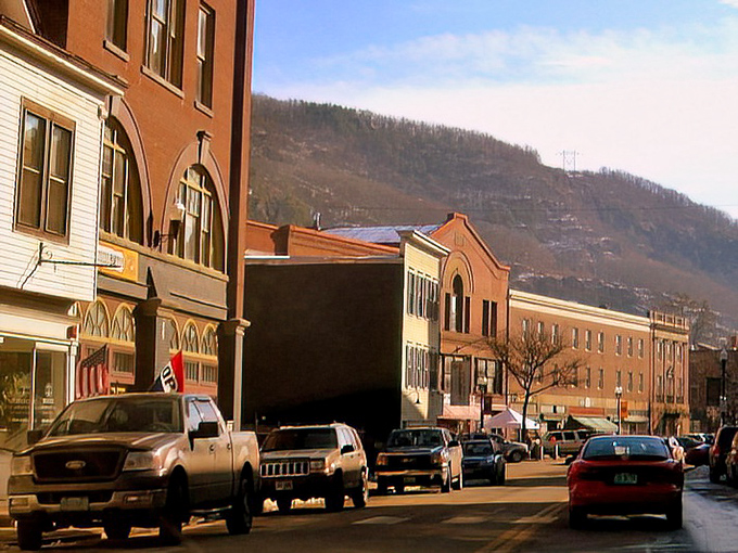 Bellows Falls welcomes visitors with its charming historic architecture and small-town atmosphere that feels like stepping back in time.