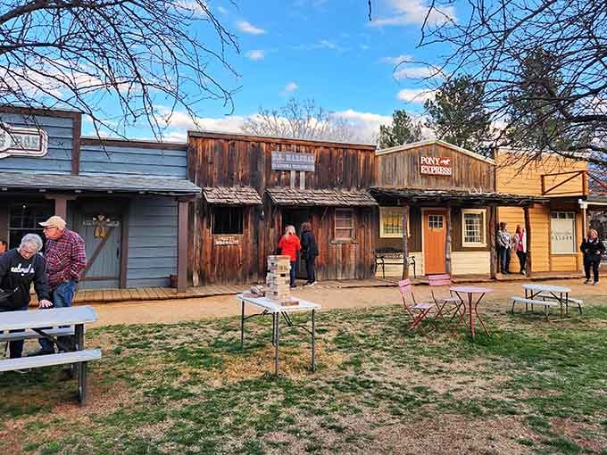Old Town Cottonwood's weathered storefronts look like they've been waiting patiently for you to discover their secrets.