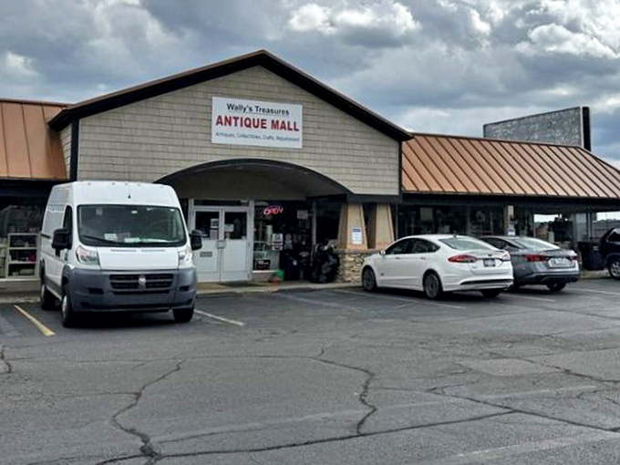 The unassuming exterior of Wally's Treasures belies the wonderland within &ndash; like finding a portal to the past disguised as a strip mall storefront.