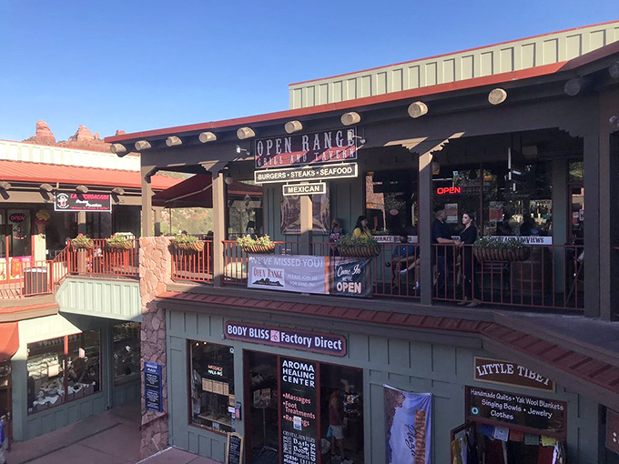 Perched in Uptown Sedona, Open Range Grill and Tavern welcomes hungry travelers with its rustic charm and promise of Southwestern delights.
