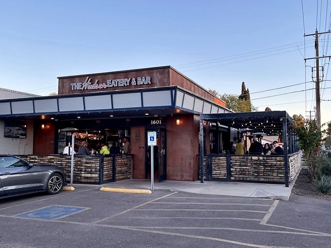 The Hudson's unassuming exterior hides a burger paradise within &ndash; like finding treasure in your own backyard.