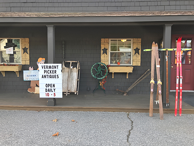 Vermont Picker Antiques offers a rustic hunting ground for those who prefer their treasures with a side of authentic New England character.