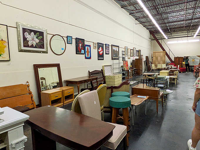 The furniture section features timeless pieces with good bones and better stories &ndash; each scratch and patina marking moments in their long histories.