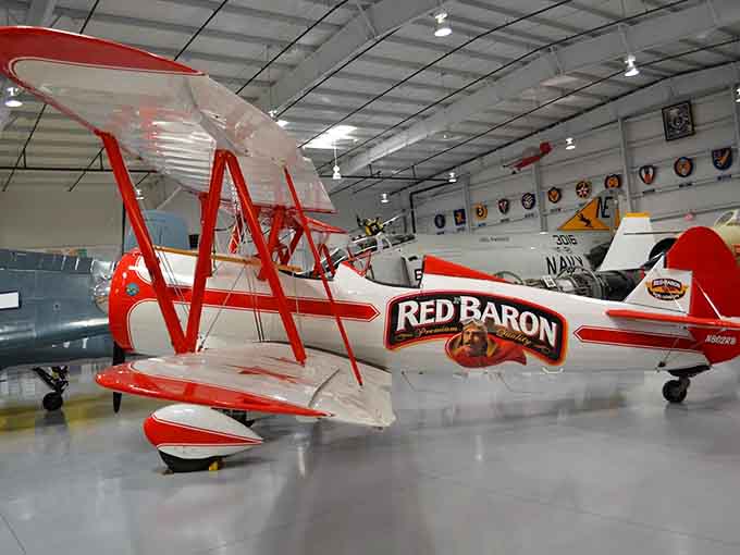 The Red Baron's iconic triplane brings WWI dogfights to life, making you hear phantom machine guns in your head.
