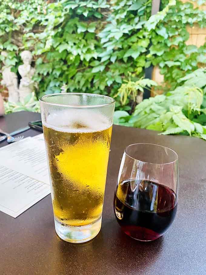 Italian wine and beer selections that pair perfectly with pasta, because hydration is important when you're eating carbs.