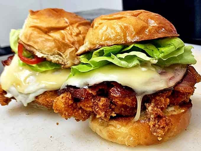 Chicken sandwiches that make you question your loyalty to beef &ndash; crispy, juicy, and dressed to impress.