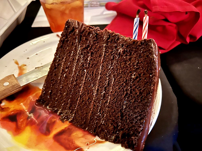 This chocolate cake isn't just dessert, it's an engineering marvel, seven decadent layers that deserve their own birthday celebration.