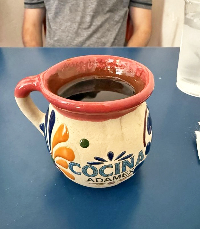 That's not just coffee &ndash; it's liquid motivation served in a traditional pottery mug that feels like holding a piece of Mexico.
