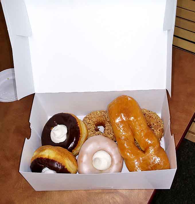 These aren't just donuts &ndash; they're edible sunshine, with that bright yellow custard center bringing joy to even the gloomiest Michigan morning.