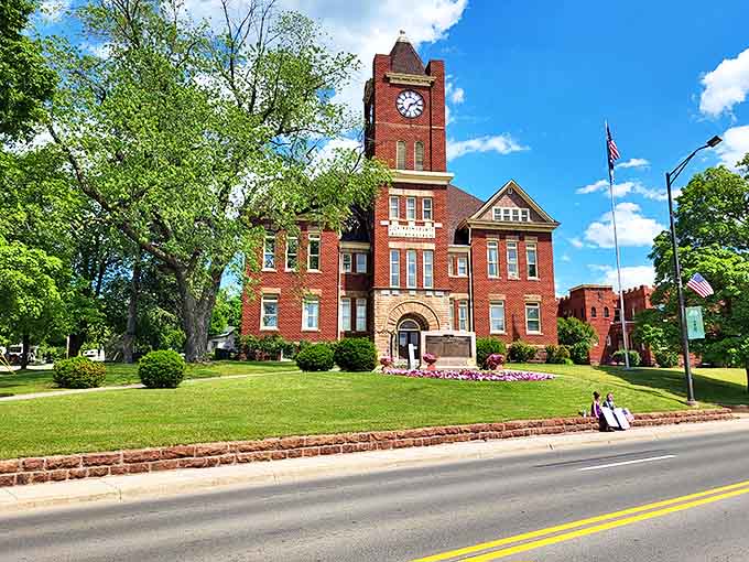 Dickinson County Court House commands attention with classic architecture that reminds us when civic buildings actually inspired civic pride.