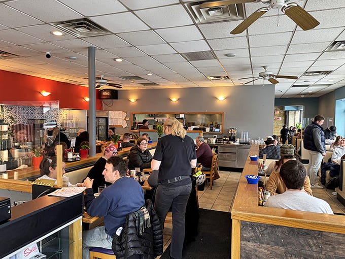 Diners: Weekend mornings bring a diverse crowd of hungry patrons, from post-shift workers to families, all united in their quest for breakfast perfection.