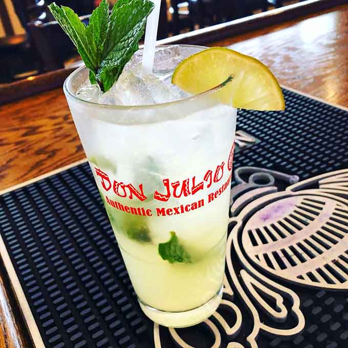 A mojito so refreshing it could convince you that mint and lime were always meant to be best friends.