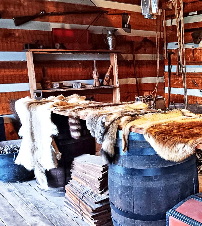 Animal pelts weren't just for fashion &ndash; they were frontier currency, traded for essential supplies and ammunition.