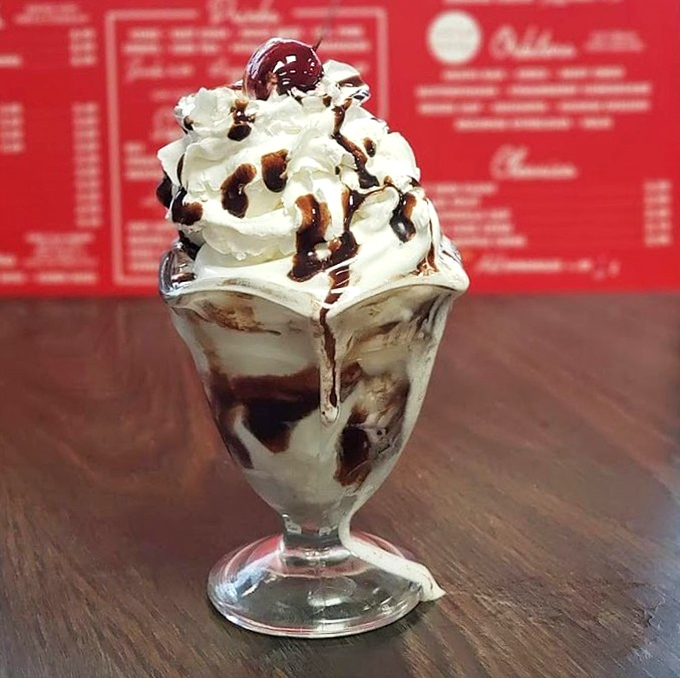 A hot fudge sundae that doesn't just satisfy your sweet tooth&mdash;it throws it a full-blown celebration complete with whipped cream confetti.