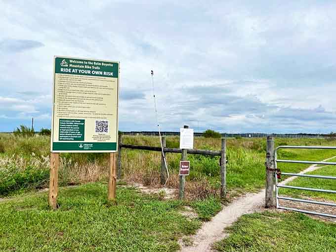 Knowledge is power &ndash; Informational signage throughout the preserve helps visitors understand what makes this ecosystem so special.