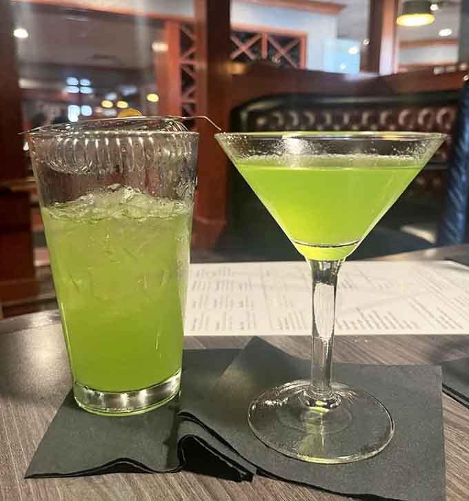 Tropical cocktails bringing vacation vibes to Minnesota, one colorful sip at a time for thirsty diners.