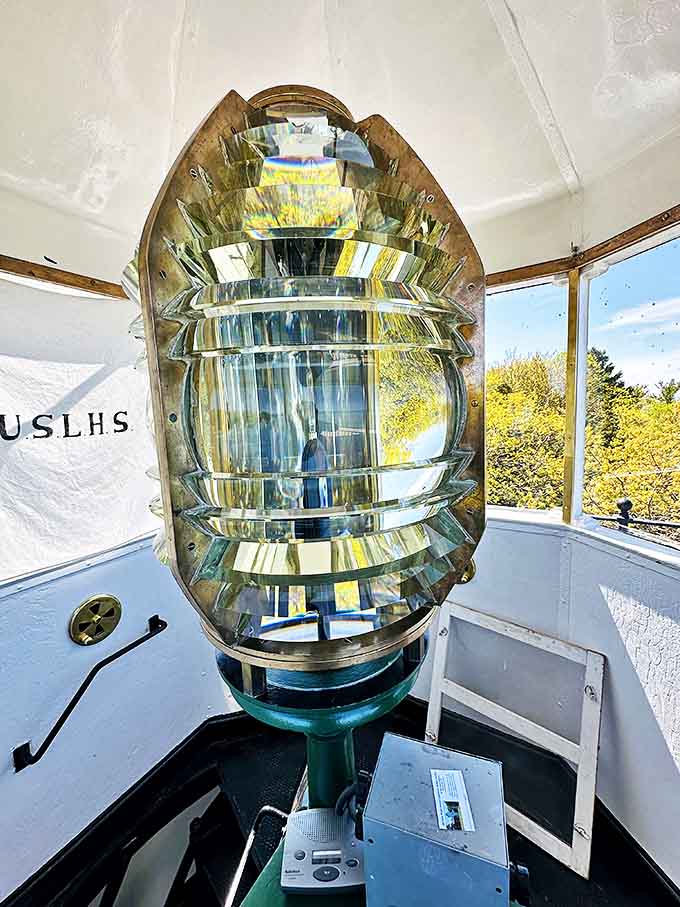 The Fresnel lens, a masterpiece of 19th-century engineering, magnified light so effectively it could be seen for miles, turning a simple flame into a lifesaving beacon.
