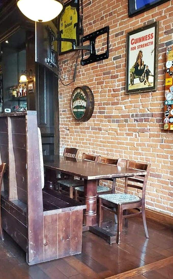 Vintage Irish memorabilia and warm lighting create an atmosphere that's equal parts authentic pub and comfortable neighborhood gathering spot you never want to leave.