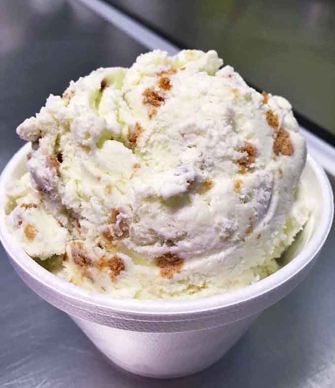 Ice cream this creamy and generous makes you forget you just ate your weight in ribs.