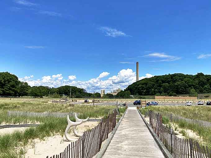 This unassuming path leads to spectacular rewards, proving once again that the best destinations rarely advertise themselves.