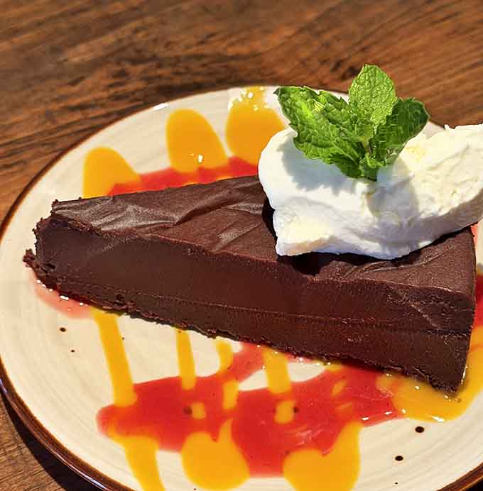 This chocolate cake is so rich and decadent, it should probably come with a warning label and possibly its own zip code.