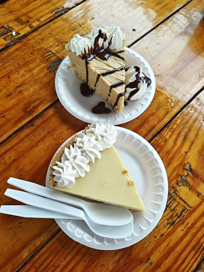 Key lime and chocolate pies that make saying "I'm too full for dessert" the biggest lie you'll tell all day.