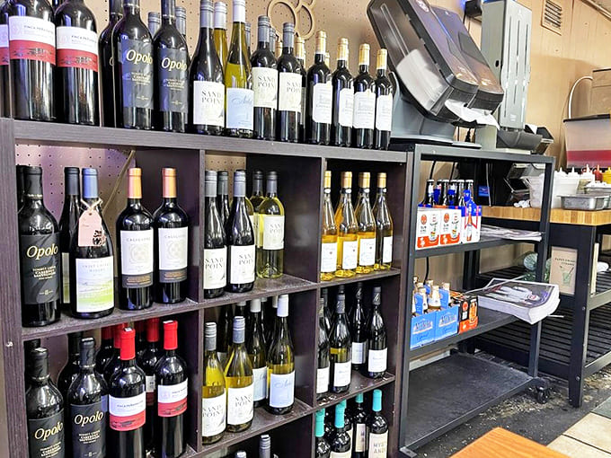 No pretentious wine list here &ndash; just thoughtfully chosen bottles that pair perfectly with everything from burgers to steaks.